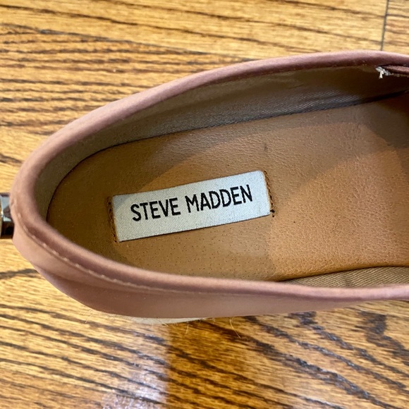 Steve Madden | Shoes | Steve Madden Kenning Pink Satin Espadrilles ...